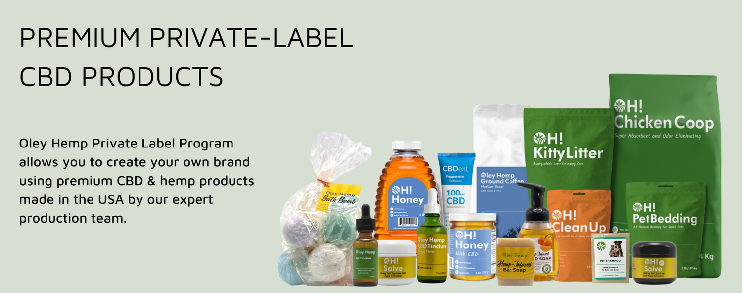 Private Label CBD Services & White Label CBD Services – Oley Health ...
