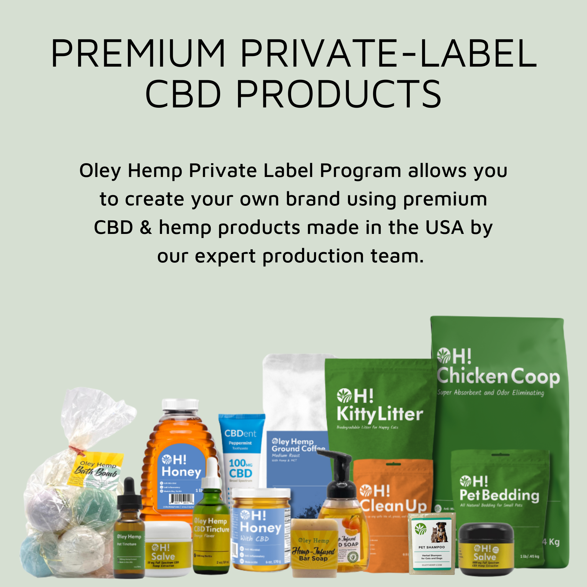 Private Label CBD Services & White Label CBD Services – Oley Health & Wellness